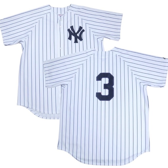 Majestic | Shirts | Vintage New York Yankees Pinstriped Babe Ruth ...